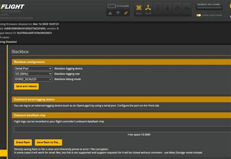 No Dataflash Chip Found Omnibusf4sd After 432 Through 450 Zulu