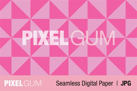 Pink Triangle Tessellation Pattern Graphic By Pixelgum · Creative Fabrica