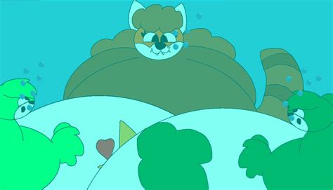 Encountering Ruby While Swimming Underwater By Chrisiscool34889 On