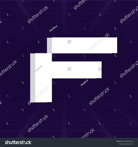 Pixel Retro Arcade Game Style Font Stock Vector Royalty Free Shutterstock