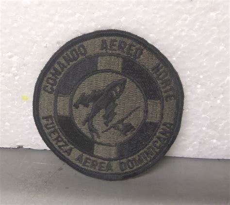 Comando Aereo Norte Fuerza Aerea Dominicana Embroidered Patch