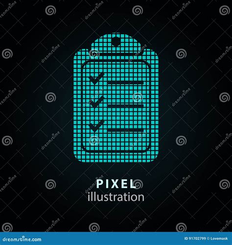 Checklist Pixel Perfect Gradient Linear Ui Icon Cartoon Vector 256423963