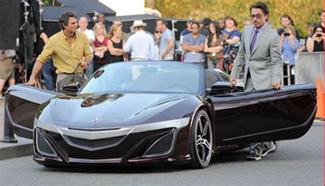 Acura Sports Car Concept From Avengers Flick Previews Nsx Successor