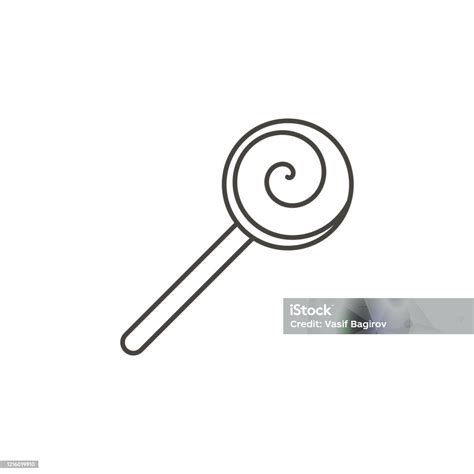 사탕 스틱 벡터 아이콘 음식 개념에서 간단한 요소 그림 사탕 스틱 벡터 아이콘 음료 개념 벡터 그림입니다 12월에 대한 스톡 벡터 아트 및 기타 이미지 Istock