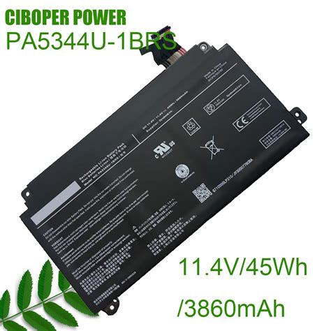 CIBOPER POWER แบตเตอรี่ของแท้ PA5344U 1BRS 11.4V 45Wh/3860MAh สำหรับ ...
