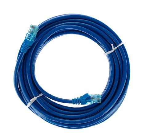 Premium Photo Blue Of Lan Network Connection Ethernet Cable Isolated On White Background