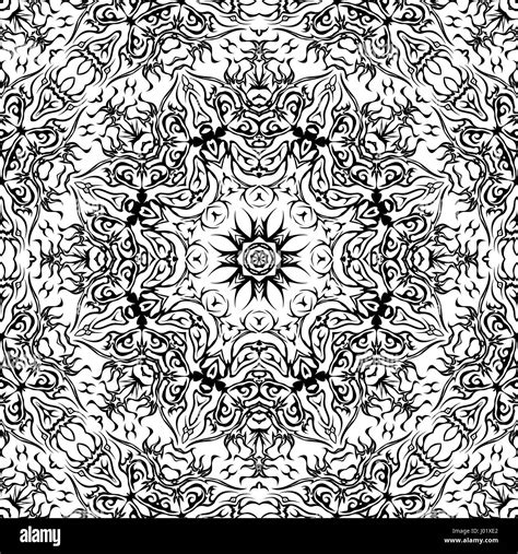 Abstract Seamless Outline Pattern Stock Vector Image Art Alamy