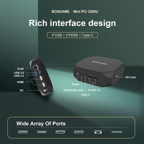 Snapklik Com Bosgame Mini Pc Amd Ryzen U