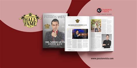 Dr Siddharth Kishore Gaur Passion Vista Magazine