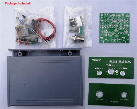 0 5w Pixie Shortwave Cw Transceiver Kit Unfinished 7023khz 7026khz Receiving Cw Ssb Signals