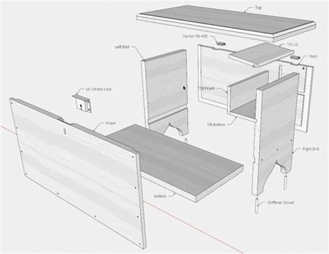 Showing Grain Direction Without Spoiling The Drawing Finewoodworking