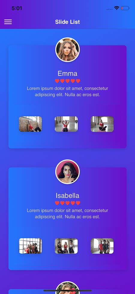 Deep Blue Ionic 4 Angular 8 UI Theme Template App Starter App By IonicStudio