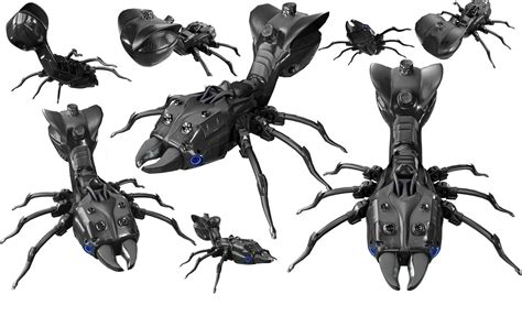 3d Model Ant Robot Sci Fi Vr Ar Low Poly Cgtrader