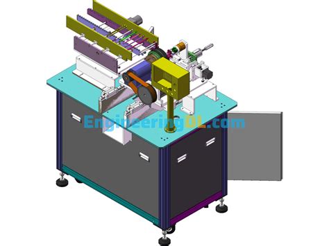 Automatic Turning Mouth Machine Final Version Solidworks Autocad Engineeringdl Free