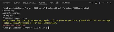 Final Project Submission Trouble Rcs50