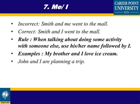 Most Common Grammar Errors Pptx Desserts And Baking Food And Drink