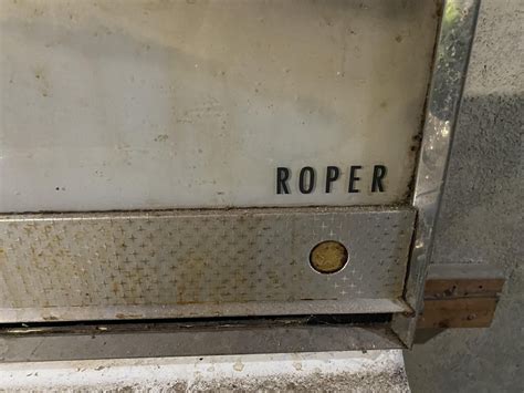 Old Geo D Roper Stove In Recently Purchased House R Antiques