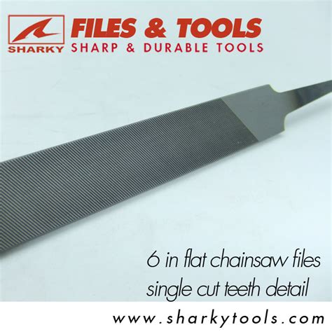 Flat Chainsaw Files 6inch 2 Sharky Tools