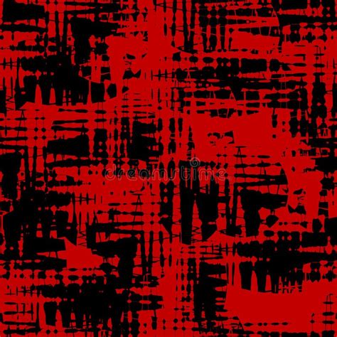 Seamless Pattern Of Zigzags Stock Vector Illustration Of Grunge Monochrome 78801911