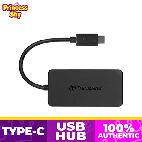 Transcend Port Usb Hub Type C Ts Hub C Shopee Philippines