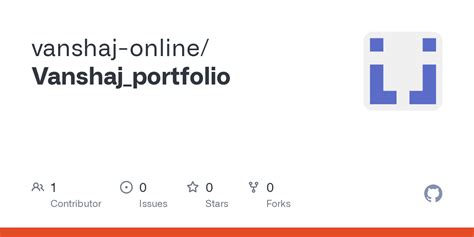 Github Vanshaj Onlinevanshajportfolio