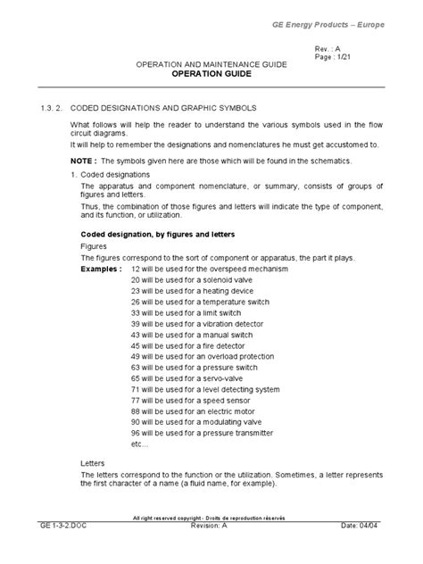 Ge 1 3 2 Pdf Valve Machines