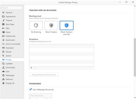 Vivaldi Introduces Ad Blocker In Latest Browser Snapshot Ghacks Tech News