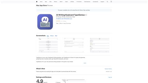 Ai Writing Keyboard Typegenius On The App Store Hayo Hayo App Hayo Download Ai Tool Ai News