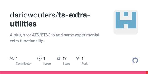 Github Dariowoutersts Extra Utilities A Plugin For Atsets2 To Add Some Experimental Extra