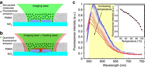 Molecular Thermometry Experiment A Scheme For The Fluorescence Download Scientific Diagram