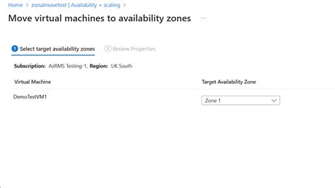 教學課程 將 Azure 單一執行個體虛擬機器從地區可用性區域移至區域可用性區域 Azure Virtual Machines Microsoft Learn