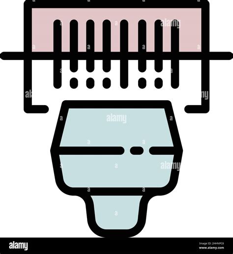 Barcode Scanner Icon Outline Vector Mobile Code Qr Scan Stock Vector Image Art Alamy