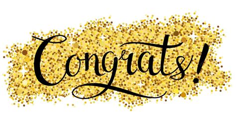 Premium Vector Hand Lettering Congrats Celebration Vector