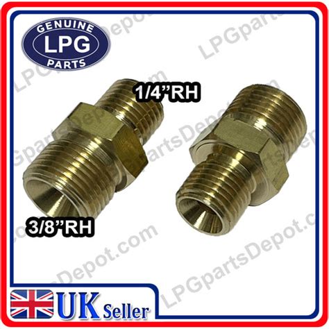 38x14 Male Coupling Straight Joiner Gas Pipe Hose Connector