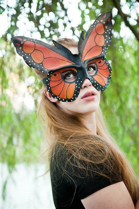 Monarch Butterfly Mask Template