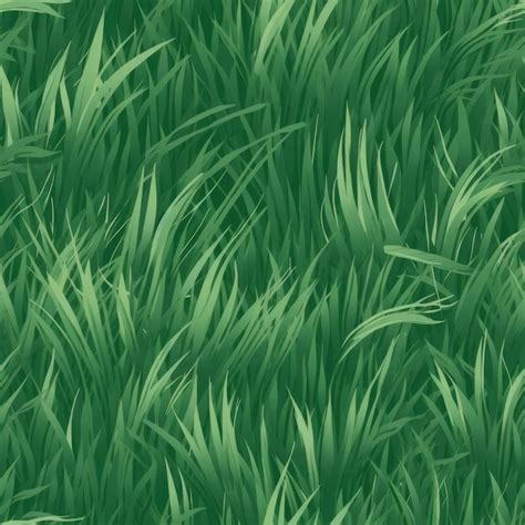 Premium Ai Image Seamless Pattern Grass Animation Graphics