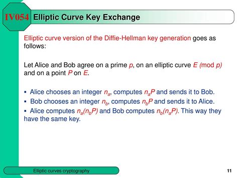 CHAPTER 8: Elliptic Curves Cryptography and factorization - ppt download