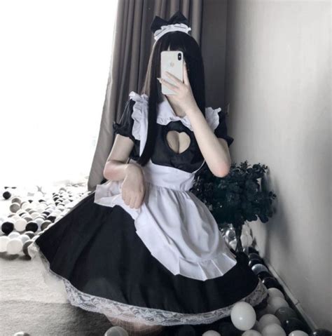 Cute Maid Apron Themed Anime Cosplay Outfit By Hers Np