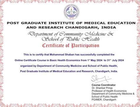 Mohammad Shaban On Linkedin Healtheconomics Professionaldevelopment Lifelonglearning