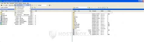 HostKnox WinSCP Tutorial