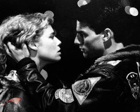 Kelly Mcgillis Y Tom Cruise Original Top Gun Movie Poster Tom Cruise