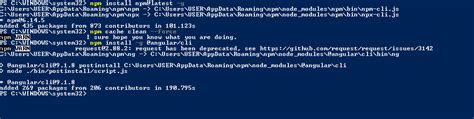 Cannot Install Angularcli918 After Install Nodejs Stack Overflow