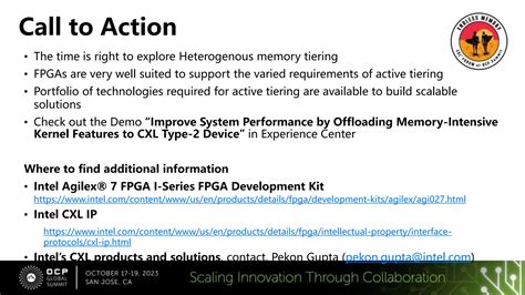 Intel Cxl Enabled Heterogeneous Active Memory Tiering Pptx