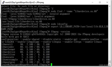 centos8下编译安装最新版ffmpeg解决方案（含centos8换源阿里云） centos8安装ffmpeg csdn博客