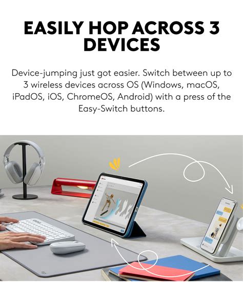 Logitech Pebble Keys 2 K380s Multi Device Bluetooth Wireless Keyboard With Customizable