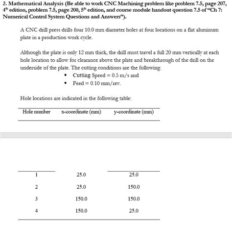 Solved Determine The Followingi ﻿spindle Rotational Speed