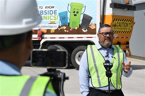 City ‘peels Open Organics Processing Facility City Of Lethbridge