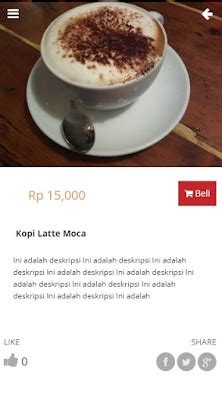 Source Code Order Makanan Dengan Jquery Mobile Dan CI CodeIgniter Source Code