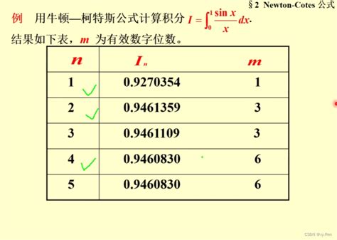 【数值计算方法】 42 Newton Cotes公式 Csdn博客