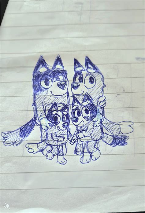 Bluey Fanart By Jaanhavi On Deviantart